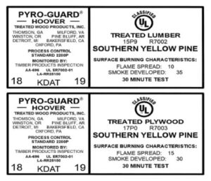 How To Read A Fire Retardant Wood Label - Curtis Lumber & Plywood